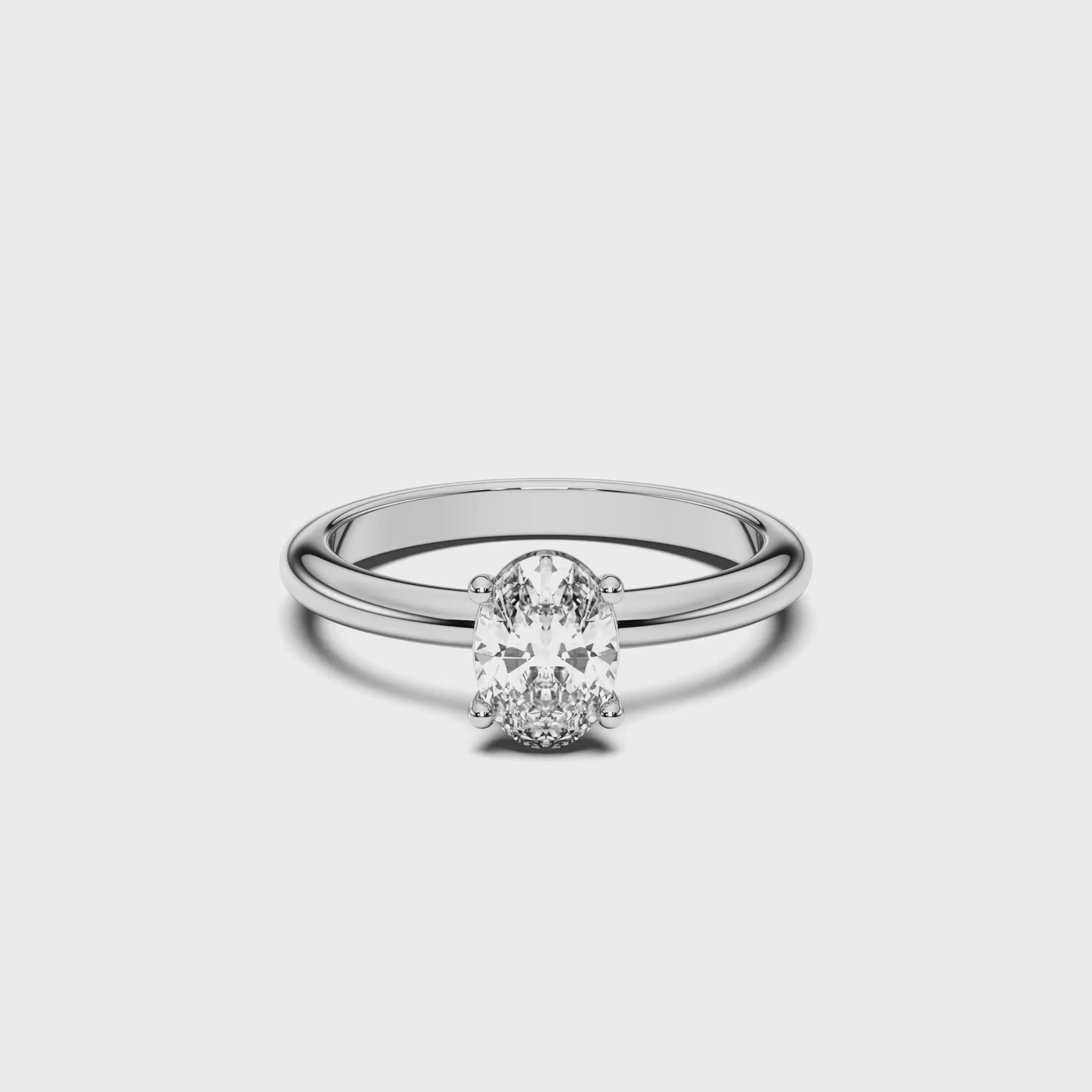 OVAL SOLITAIRE RING – joannab.co